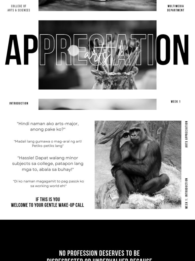 Arts AP _ Week 1 _ Intro | PDF | Creativity | The Arts