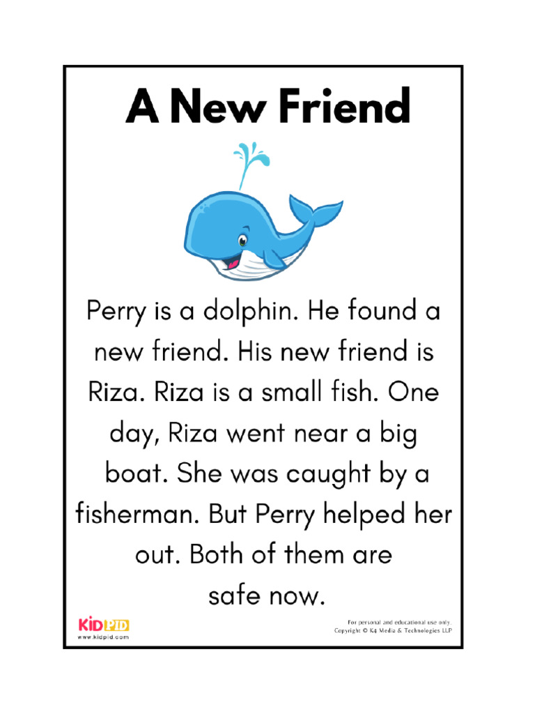 A New Friend | PDF