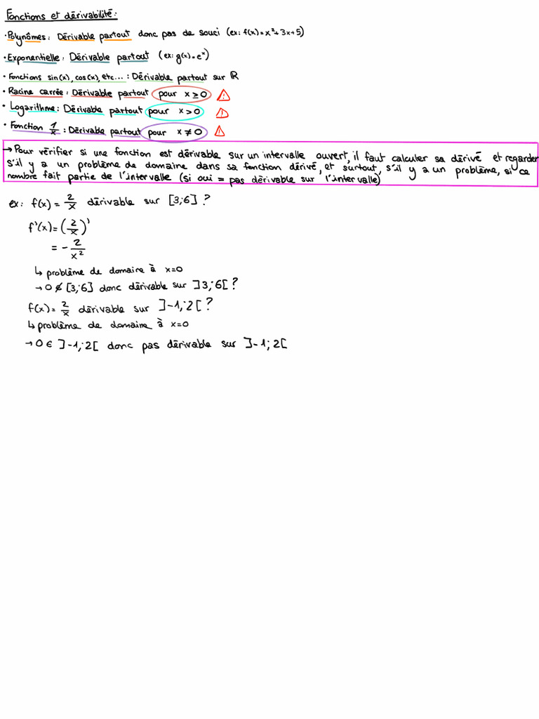 Fiche Révisions Maths | PDF