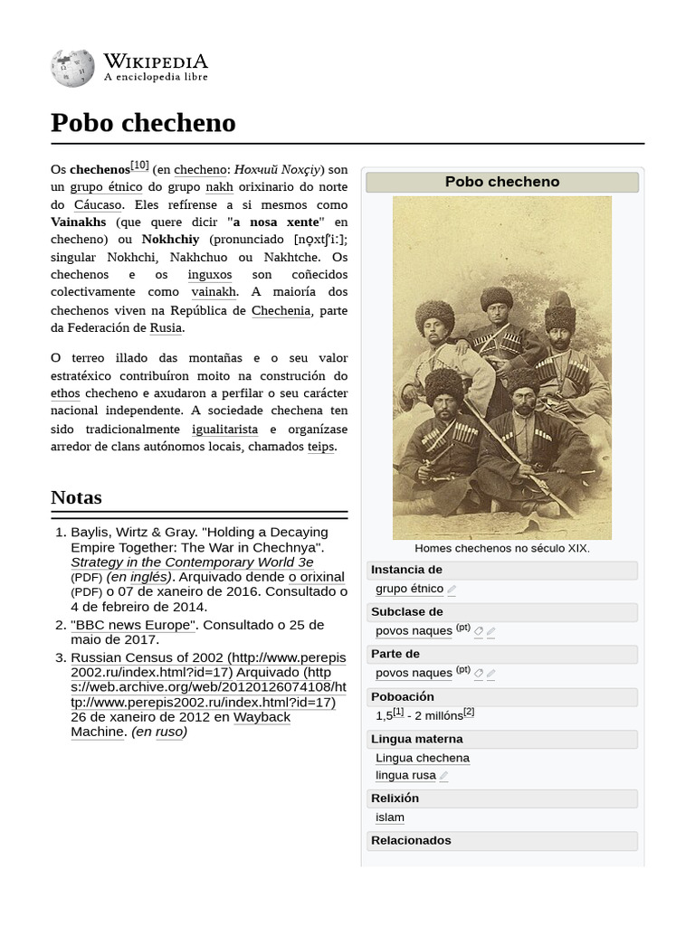 Pobo Checheno | PDF