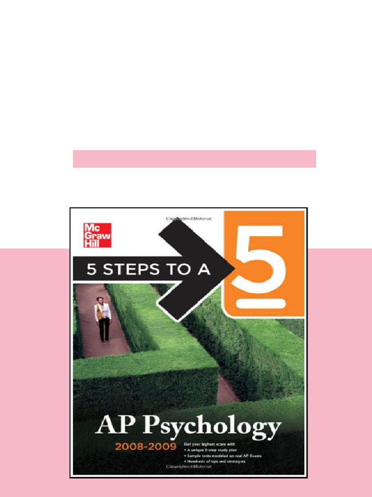 (Ebook) 5 Steps to a 5 AP Psychology, 2008-2009 Edition by Laura ...