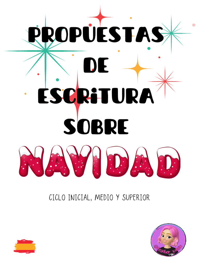 30 Propuestas de Escritura Navideña | PDF | Papá Noel | Navidad