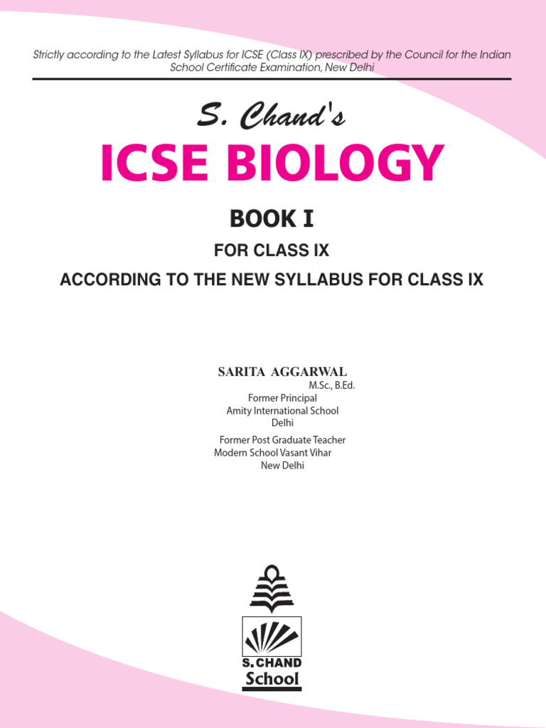 ICSE Class IX Biology Guide | PDF | Microscope | Electron Microscope