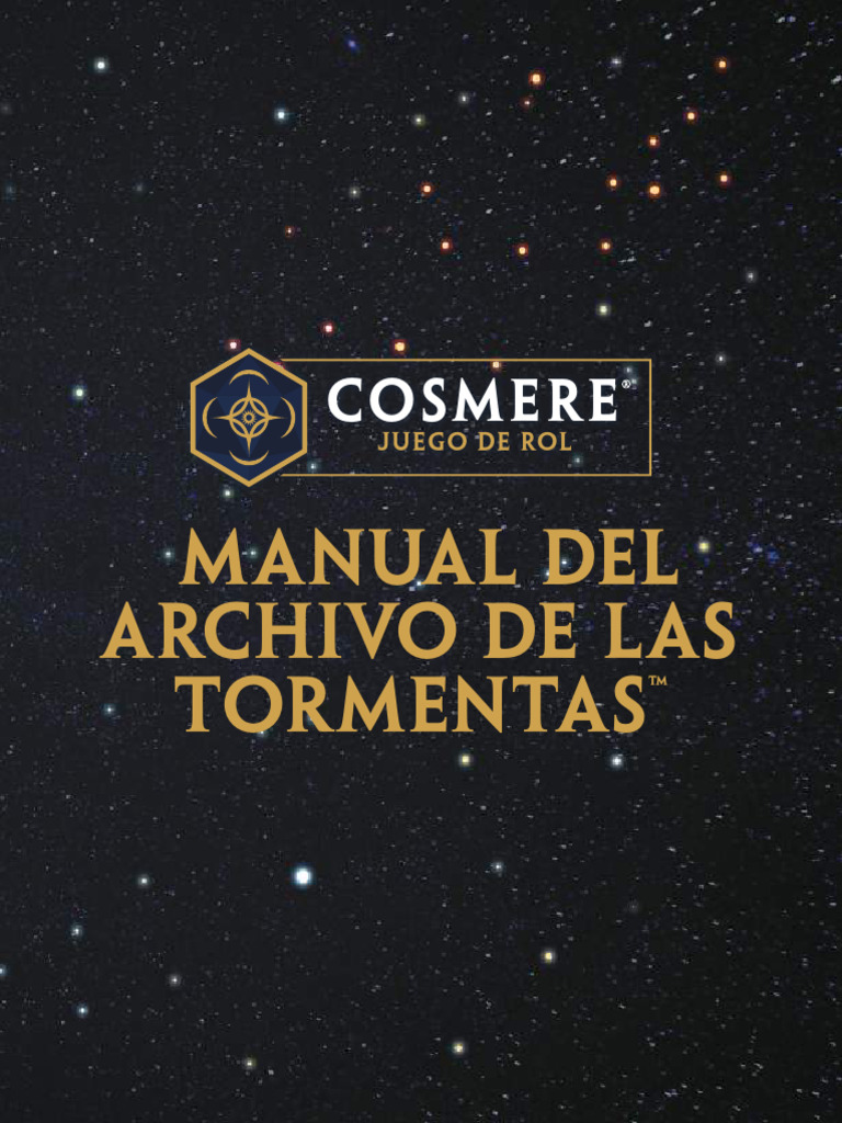 Manual Del Archivo de Las Tormentas Cosmere Devir | PDF | Juegos de rol