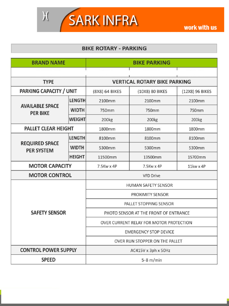 Bike Rotary Spec 121 | PDF