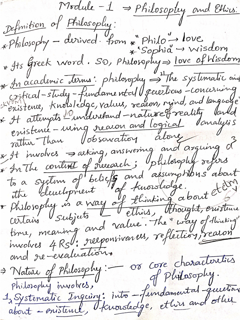 RPE NOTES MODULE 1 | PDF