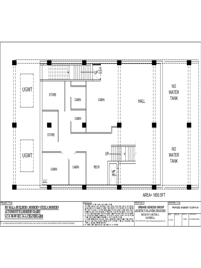 PROPOSED BASEMENT FLOOR PLAN MS MALA BUILDERS | PDF | Building ...