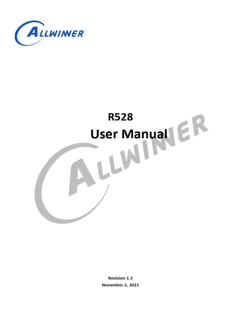 R528 User Manual Revision 1.3 | PDF | Computer Hardware | Computer ...