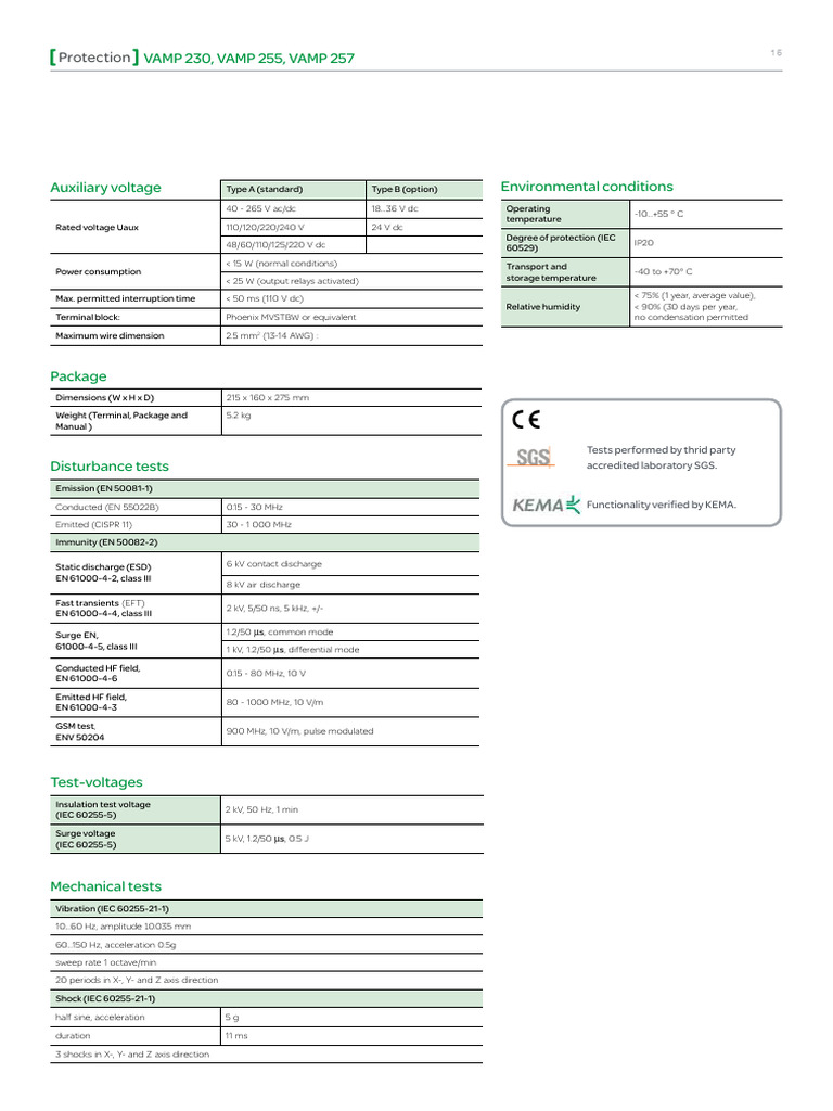 Vamp 230, Vamp 255 and Vamp 257_15 | PDF | Electronic Engineering ...