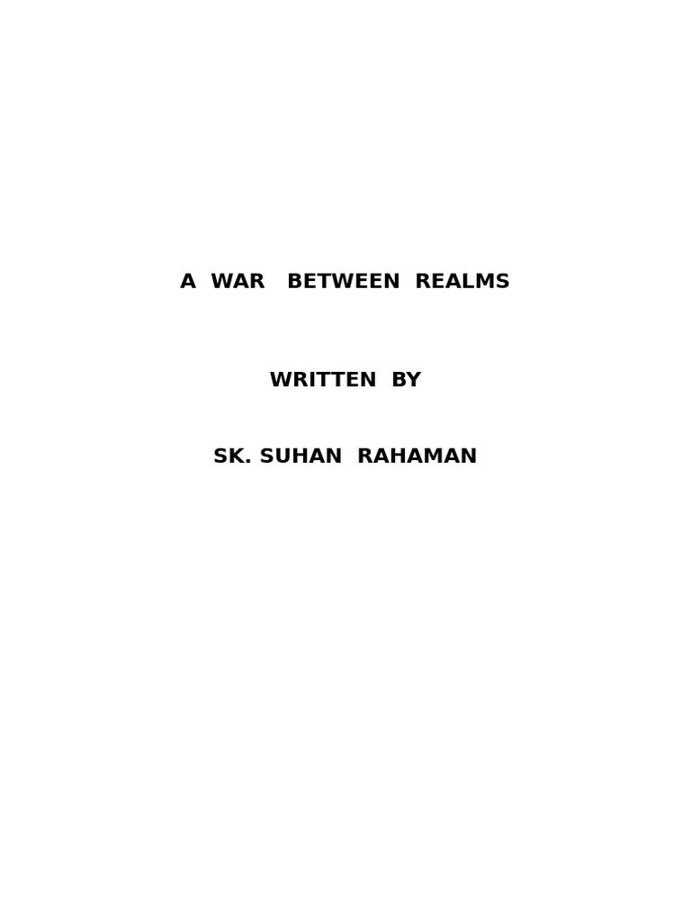 War Among the Ten Realms | PDF | Mythology | Religious Belief And Doctrine