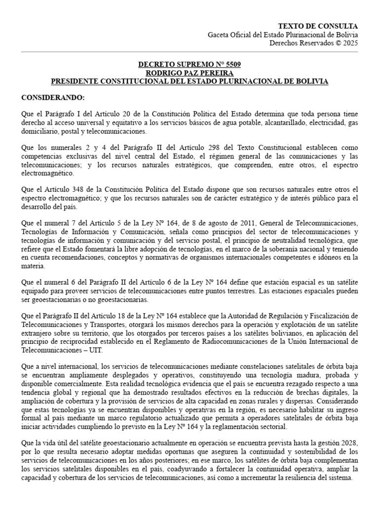 Ds 55091984 n Cpp | PDF | Telecomunicaciones | Bolivia