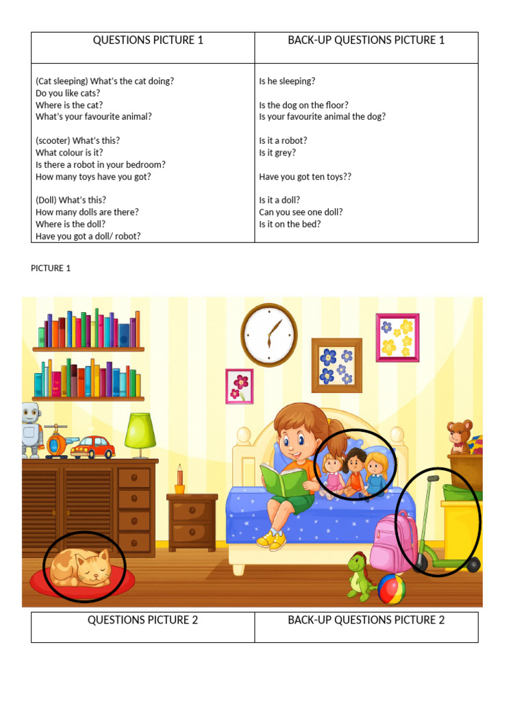 Mock Kids Two Speaking Paper 1 | PDF