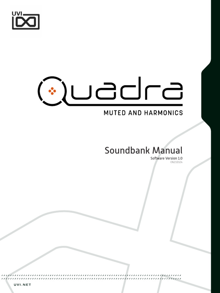 Quadra Muted-And-Harmonics Manual | PDF | Synthesizer | License