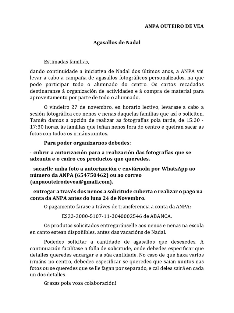Nadal Anpa 2026 | PDF
