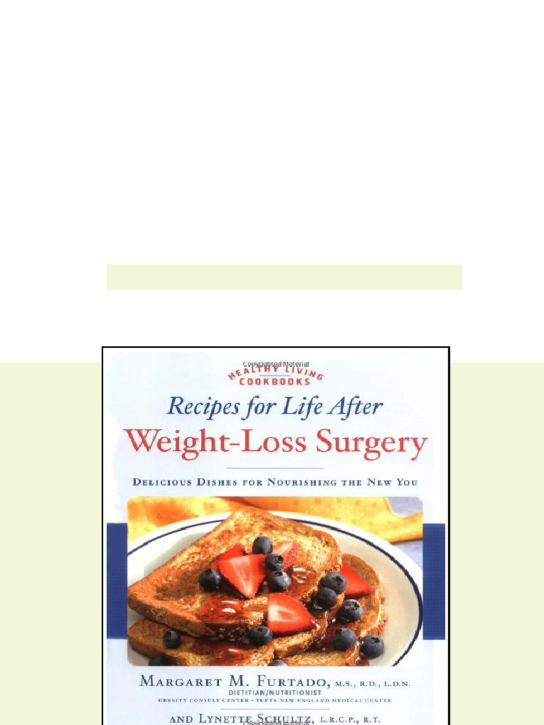 (Ebook) Recipes for Life After Weight-Loss Surgery: Delicious Dishes ...