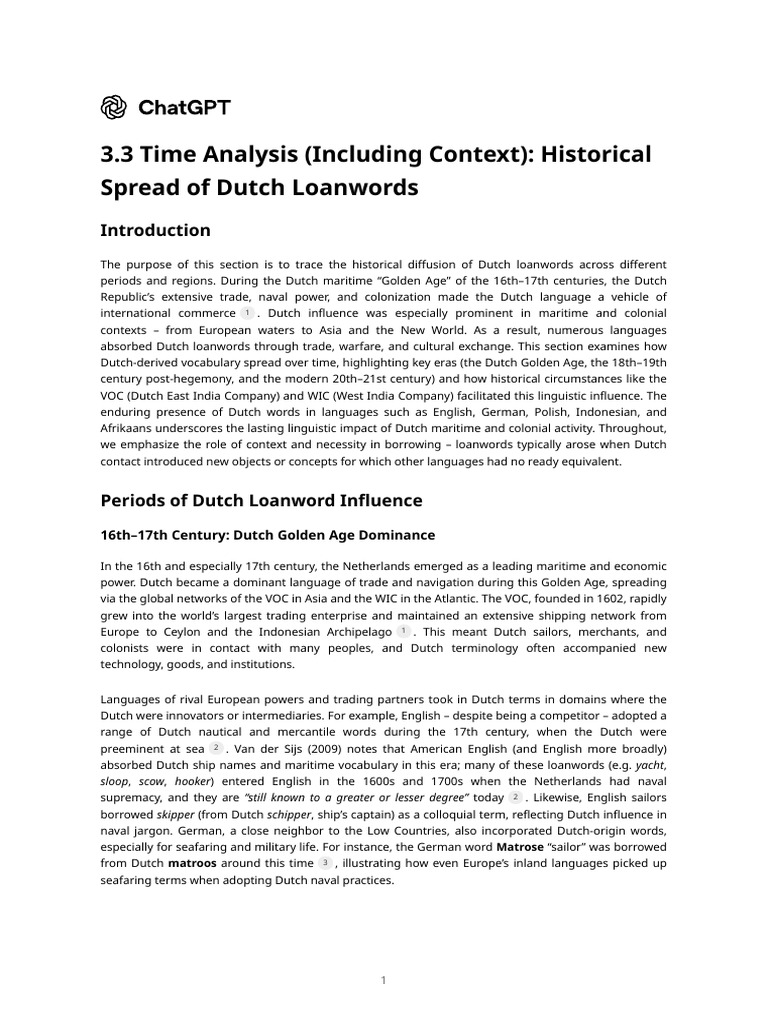 3.3 Time Analysis (Including Context)_ Historical Spread of Dutch ...