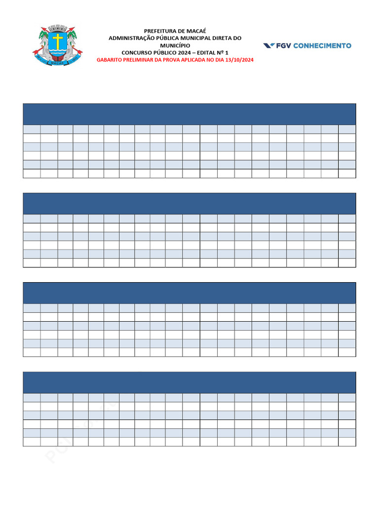 gabarito_preliminar | PDF