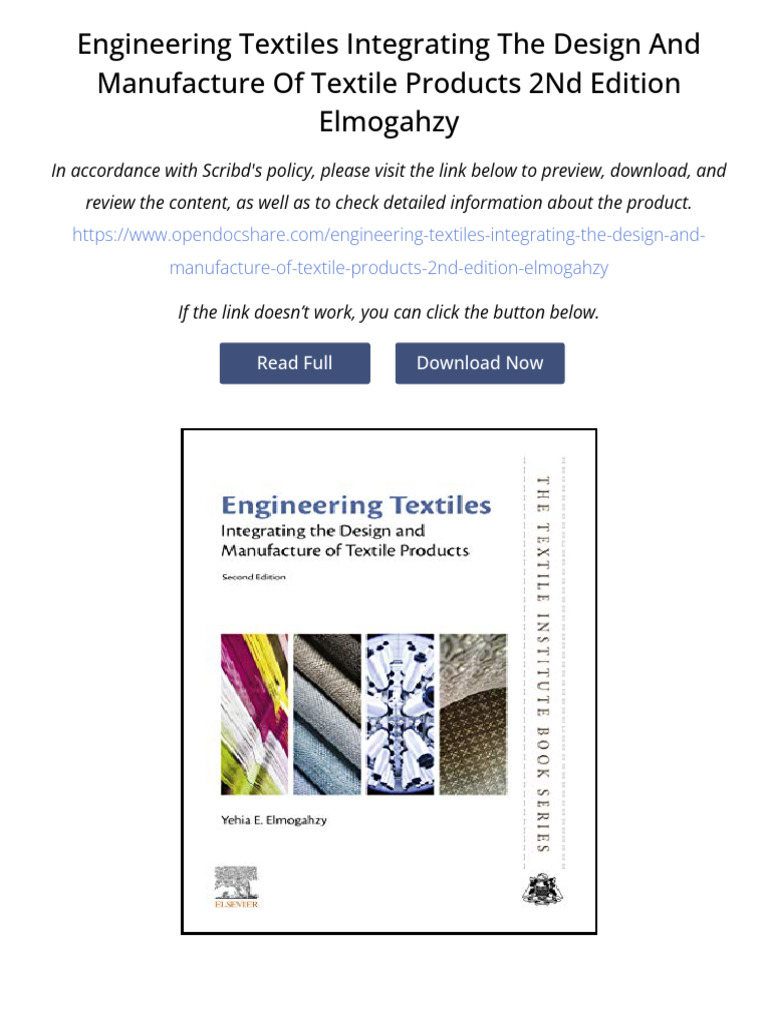 Engineering textiles integrating the design and manufacture of textile ...