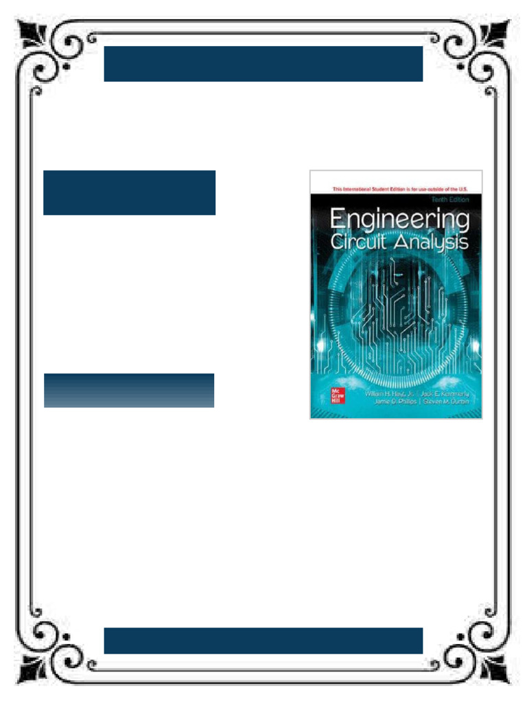 Engineering Circuit Analysis 10th Edition Hayt online ebook pdf | PDF | Electrical Network ...