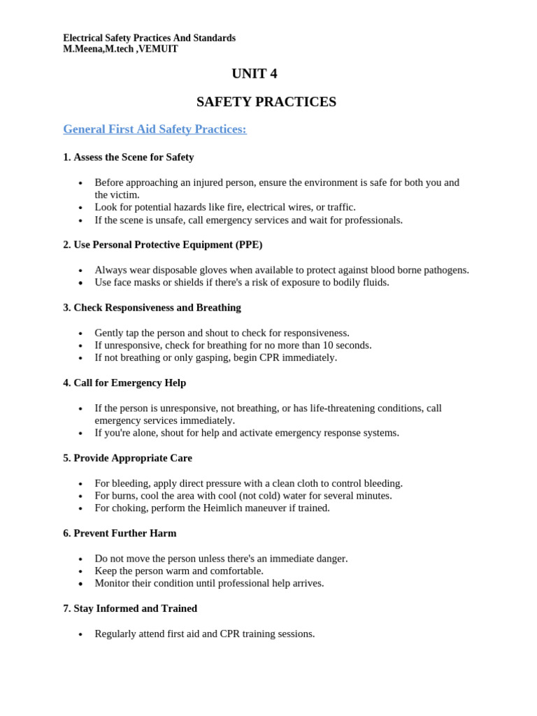UNIT 4 | PDF | Lighting | Electricity