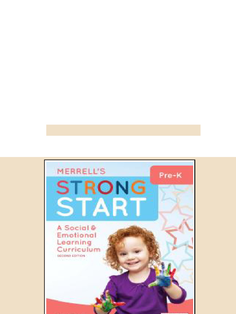 (Ebook) Merrell's Strong Start--Pre-K : A Social and Emotional Learning ...