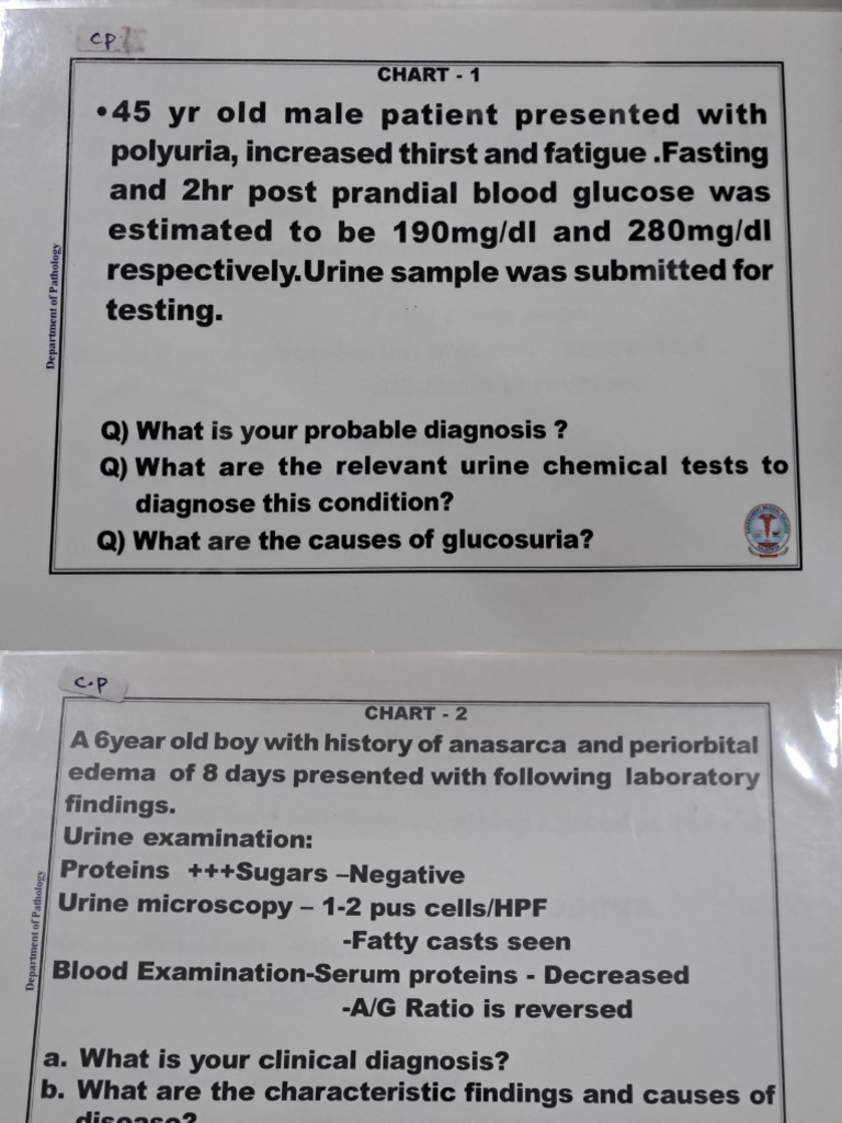 Pathology Clinical Charts Q | PDF