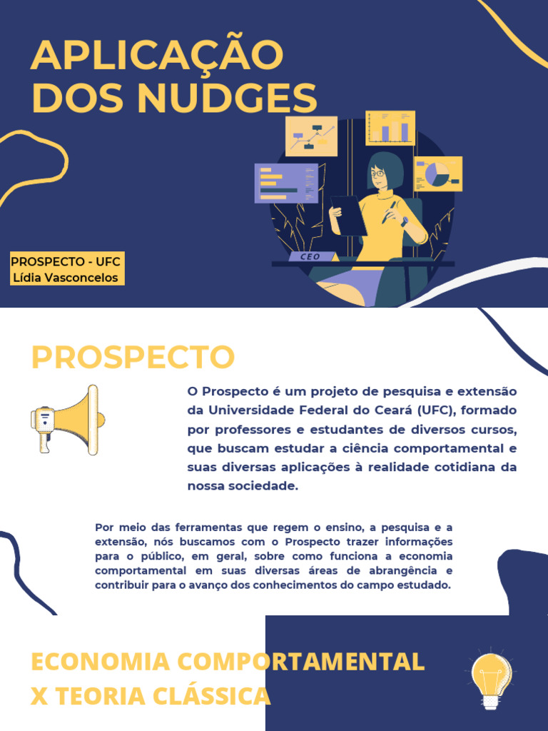 Aplicações de Nudges na Economia Comportamental | PDF | Economia ...