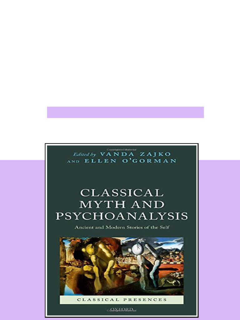 (Ebook) Classical myth and psychoanalysis : ancient and modern stories ...