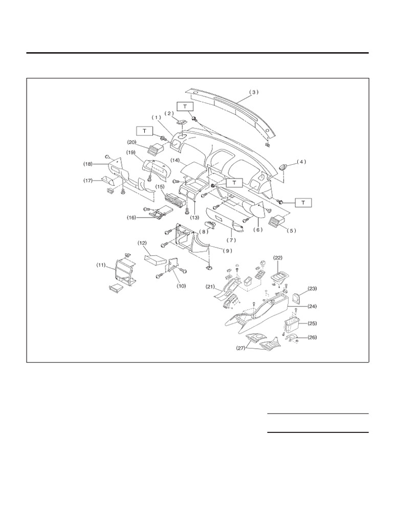 Instrument Panel Component List | PDF