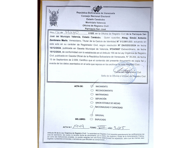 Quien Suscribe, Abog. Simón Antonio_20250516 | PDF