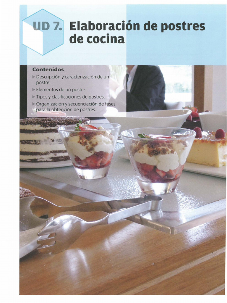 Elaboración y tendencias en postres | PDF | Postres | Confitería
