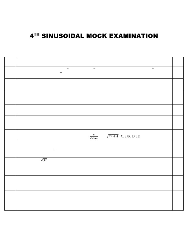1748164742721_phv Academy of Success Sinusoidal Mock Test | PDF ...