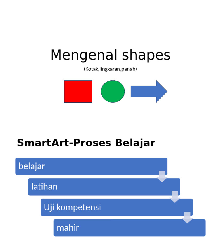 Mengenal Shapes | PDF