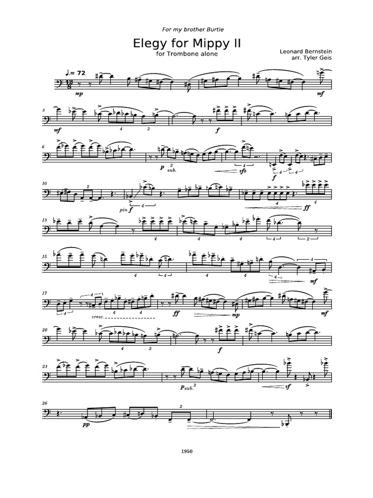 Elegy For Mippy | PDF