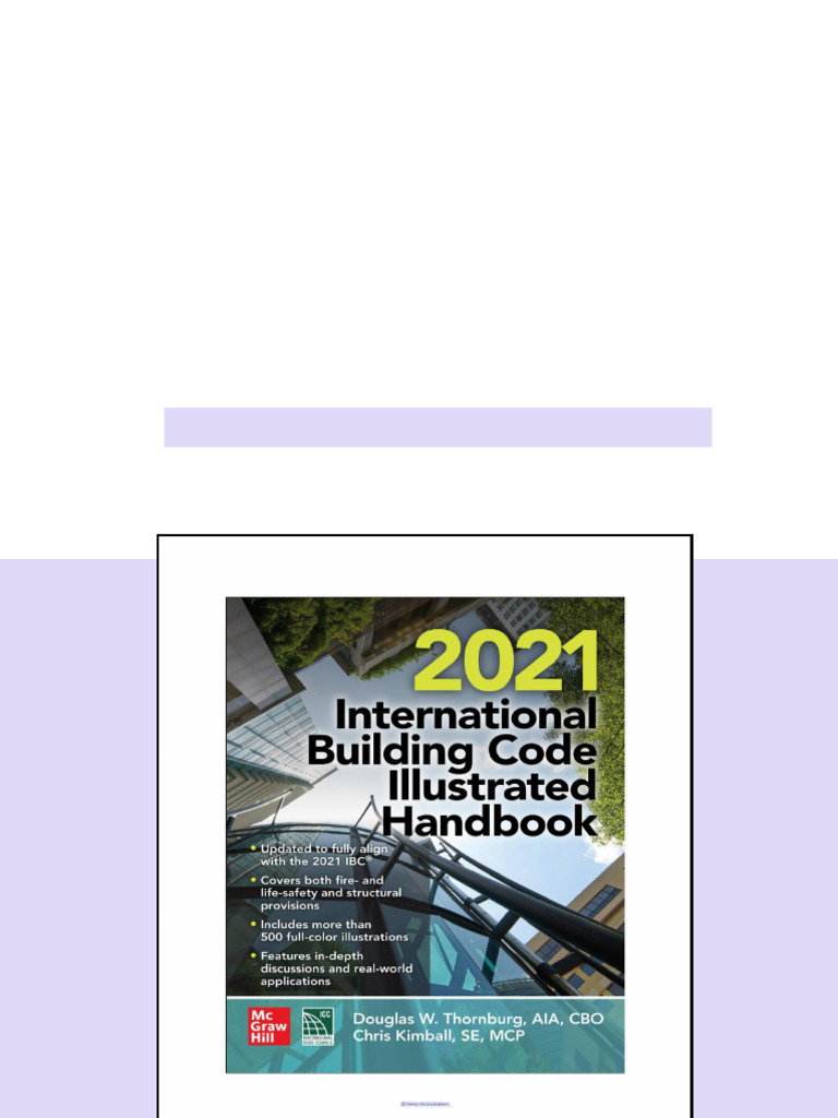 (Ebook) 2021 International Building Code® Illustrated Handbook, 1st ...