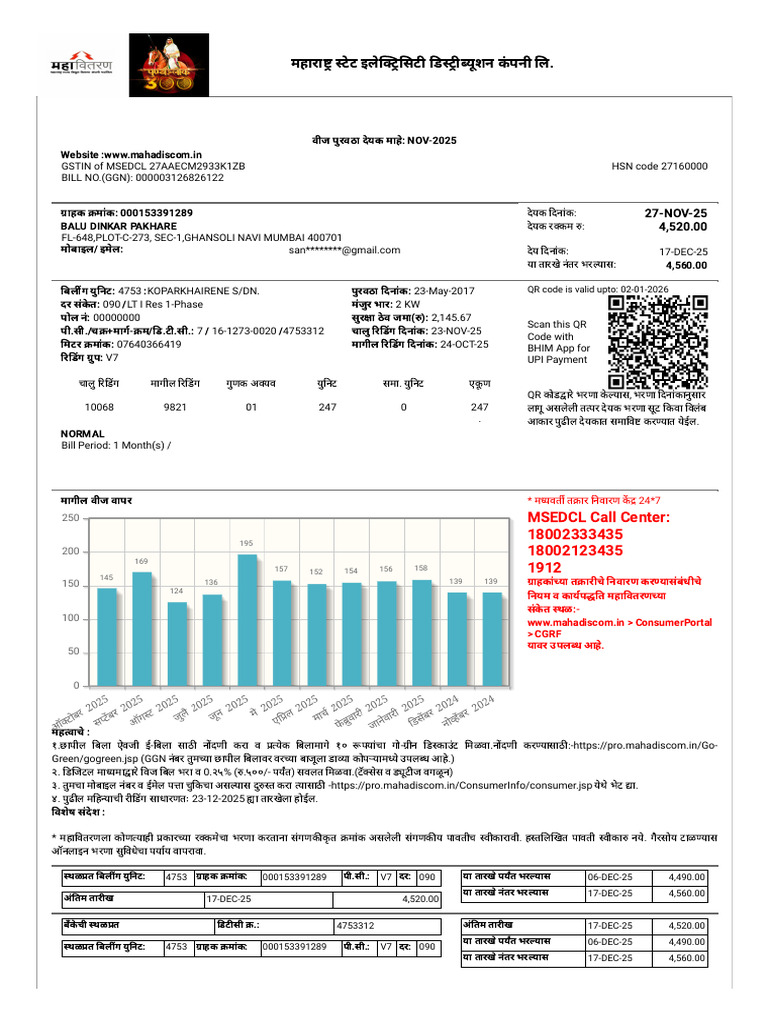 Light Bill 124 | PDF