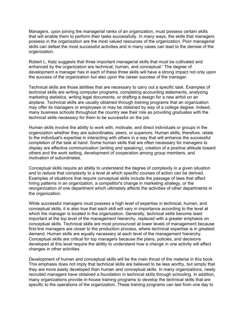 Robert Katz | PDF | Expert | Skill