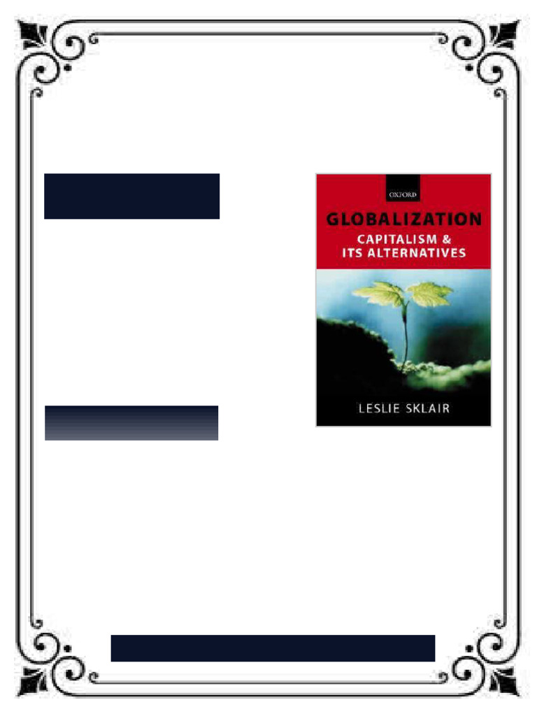 Globalization Capatalism and Its Alternatives 3rd Edition Edition ...