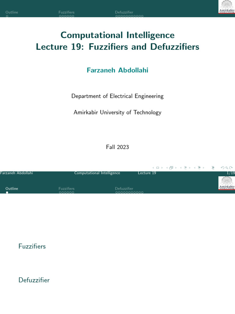 Lec_19_23_B | PDF | Fuzzy Logic | Mathematical Logic