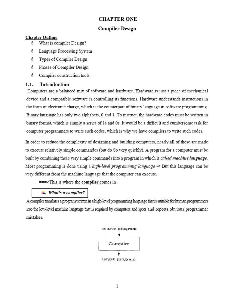 Compiler Design Overview and Phases | PDF | Compiler | Parsing
