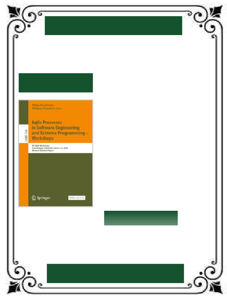 Agile Processes in Software Engineering and Extreme Programming ...