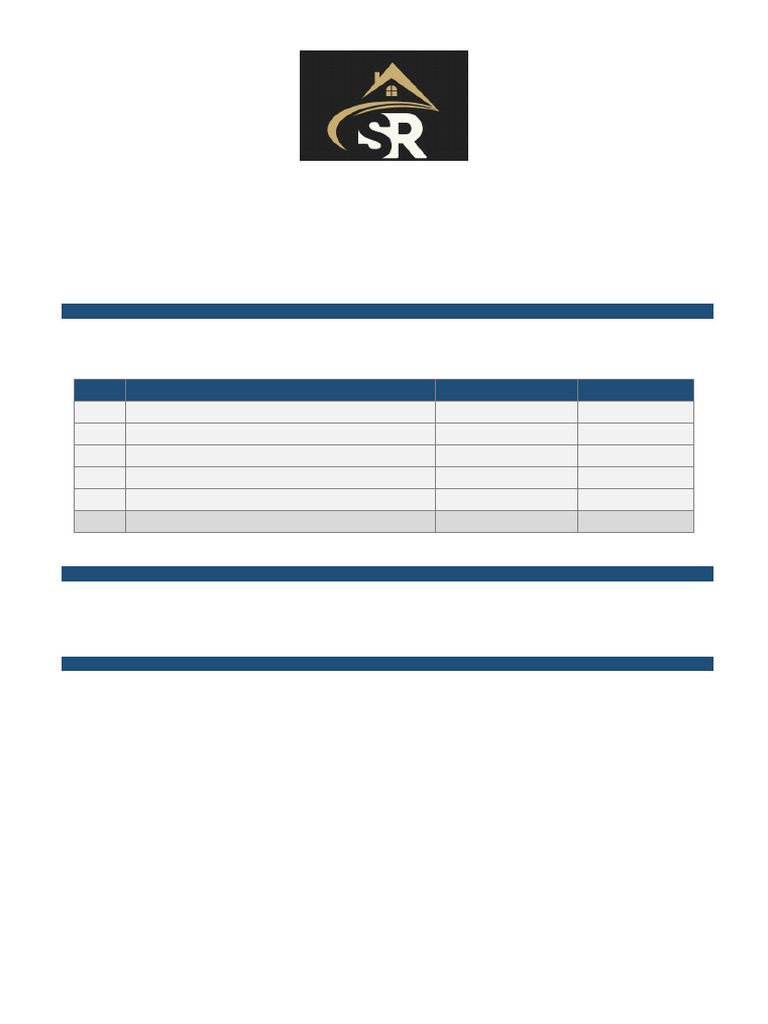 Proforma Invoice SR Interior | PDF