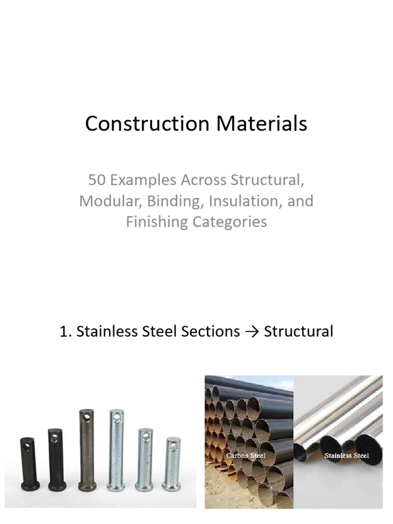 CE1412 Lecture 2a Alternative_Construction_Materials | PDF | Concrete | Cement