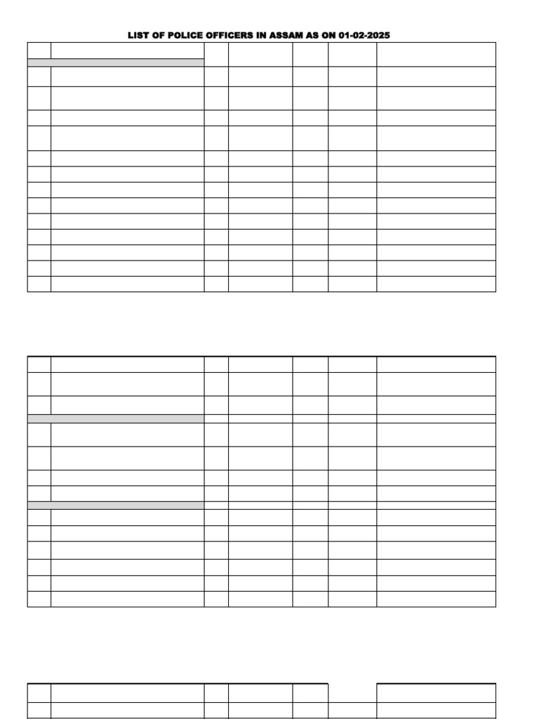 Directory Ason 01022025 | PDF | Law Enforcement | Crime & Violence