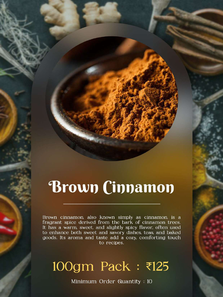 Cinnamon | PDF