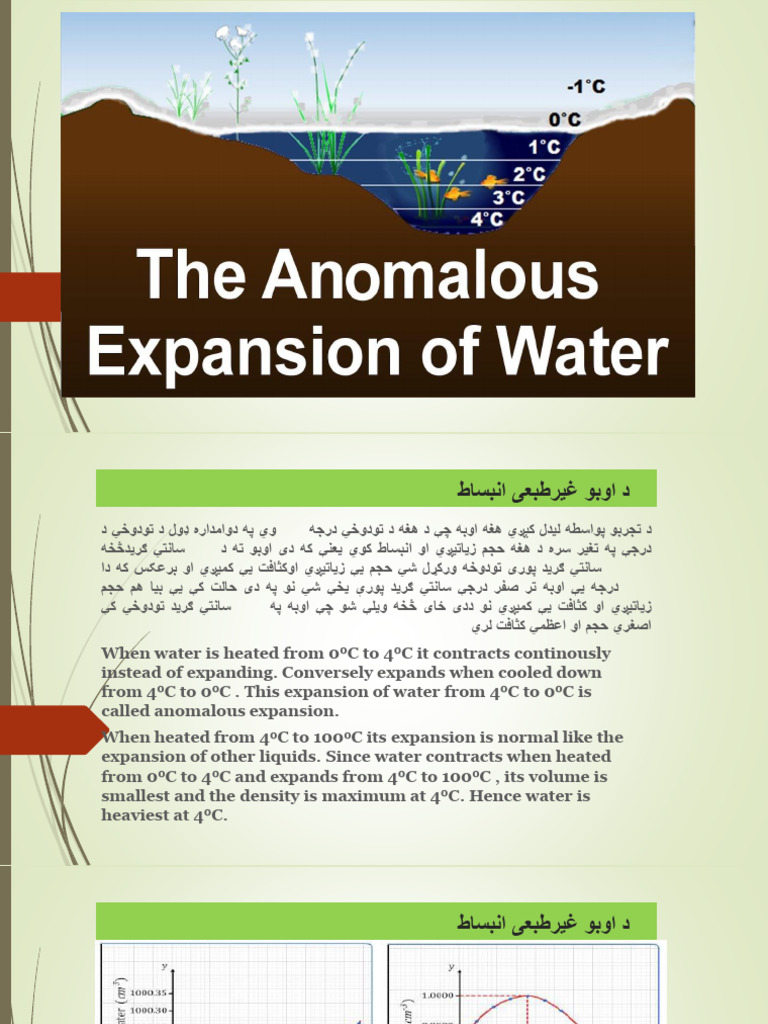 23 Expansion of Water | PDF