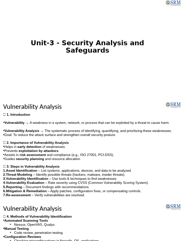 Vulnerability Analysis and Penetration Testing | PDF | Penetration Test ...