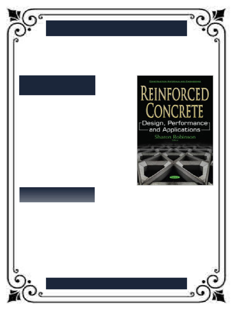 Reinforced Concrete Design Performance and Applications Construction ...