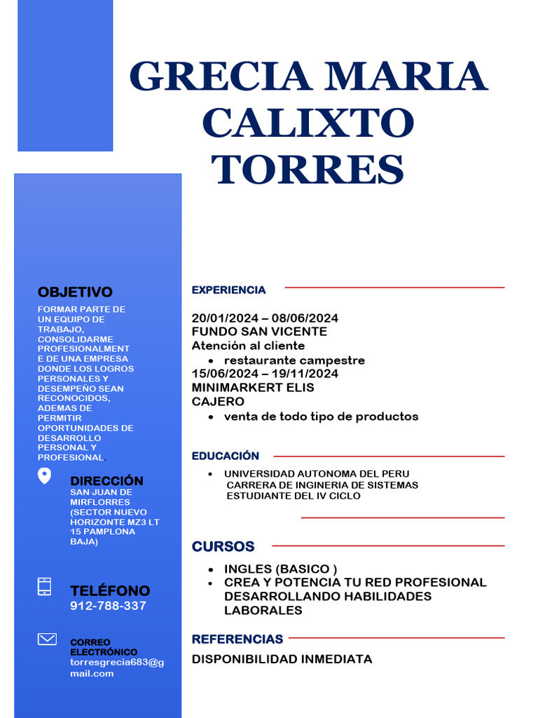 Grecia Calixto | PDF