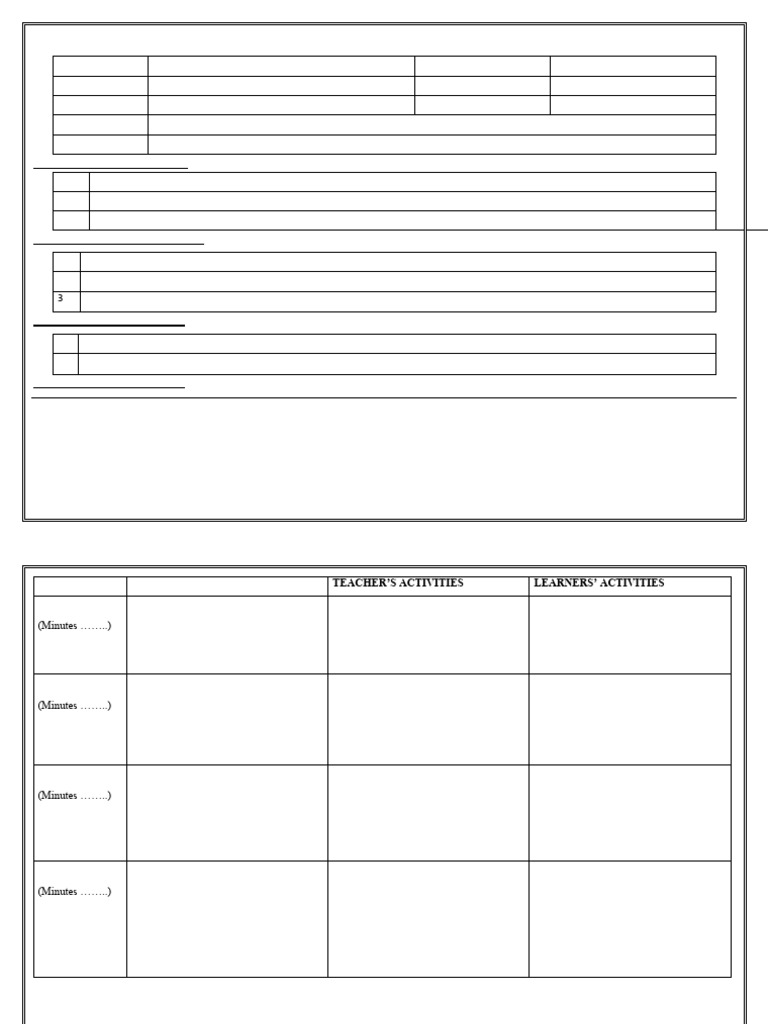 Detailed Lesson Plan_TAMPLET.MTC | PDF | Intelligence | Learning